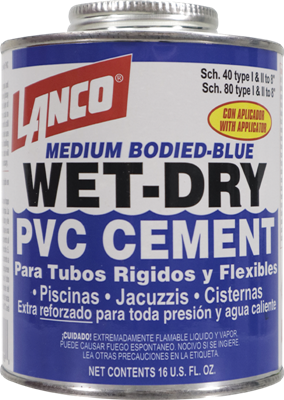 El Lagar: Ferreteria y materiales para construccion: Pegamento Pvc Resiste El Agua 1/8 Wet Dry ...