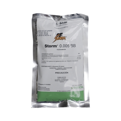 El Lagar: Ferreteria y materiales para construccion: Plaguicida Raticida Storm 60 g Ratecsa ...