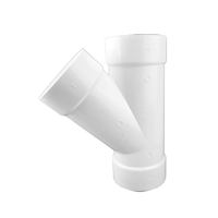 El Lagar: Ferreteria y materiales para construccion: Yee Sanitaria Gruesa Pvc S-40 100 mm - 4": PVC